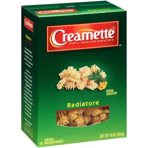 CREAMETTE, RADIATORE, ENRICHED MACARONI PRODUCT Ingredients | Spoonful