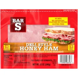 Bar-s Deli Style Honey Ham - 12 OZ Ingredients | Spoonful