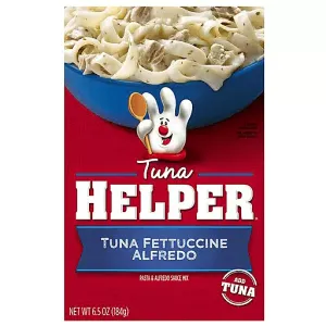 Diet info for Tuna Helper Tuna Fettuccine Alfredo Pasta & Sauce Mix 6.5 ...
