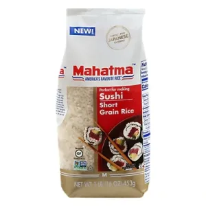 Mahatma Short Grain Rice For Sushi - 16 Oz Ingredients | Spoonful