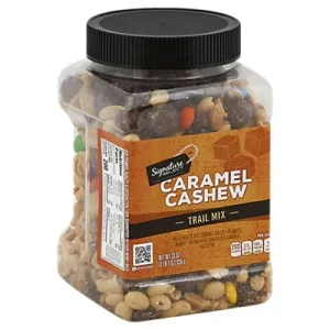 Diet info for CARAMEL CASHEW PEANUTS, MILK CHOCOLATE CARAMEL BITES ...