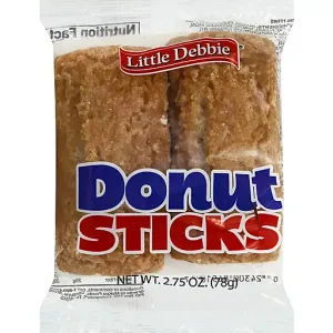 Diet info for Little Debbie Donut Sticks, Glazed - Spoonful