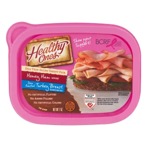 HONEY HAM, OVEN ROASTED TURKEY BREAST WITH WHITE TURKEY MEAT DELI THIN ...
