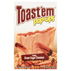 TOAST'EM, POP-UPS, TOASTER PASTRIES, BROWN SUGAR CINNAMON Ingredients ...