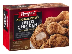 Diet info for BANQUET Original Crispy Fried Chicken Tender Bone-In ...