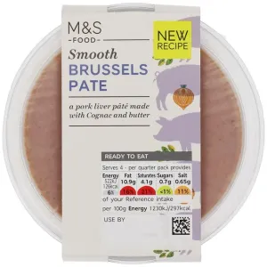 M&S Smooth Brussels Pate Ingredients | Spoonful