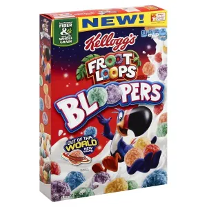 Diet info for KELLOGG'S, FROOT LOOPS, BLOOPERS SWEETENED MULTI-GRAIN ...