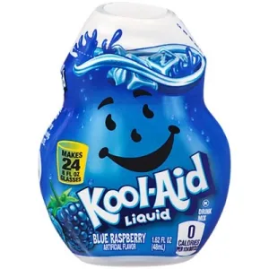Diet info for KOOL-AID Blue Raspberry Liquid Drink Mix 1.62 fl oz ...