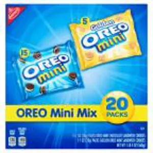 Diet info for Oreo Oreo Mini Chocolate and Oreo Mini Golden Sandwich ...