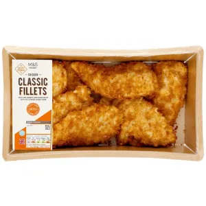 M&S British Crispy Breaded Chicken Breast Fillets Ingredients | Spoonful