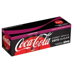 Diet info for Cherry Vanilla Coke Zero Sugar, Cherry Vanilla Flavored ...