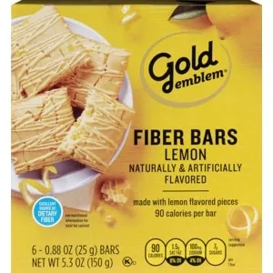 LEMON FIBER BARS, LEMON Ingredients | Spoonful