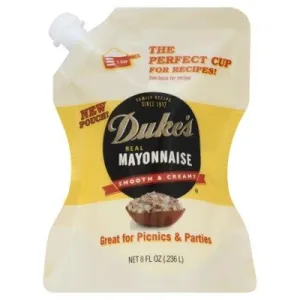 Diet info for Duke's Mayonnaise, Real, Smooth & Creamy - Spoonful