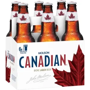 Molson Canadian Lager Beer - 6pk/12 fl oz Bottles Ingredients | Spoonful