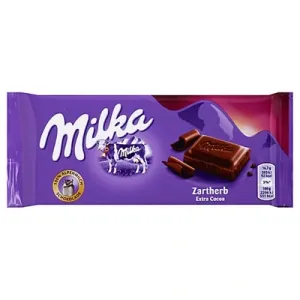 Diet info for Milka Bittersweet Chocolate Bar - 3.52 Oz - Spoonful
