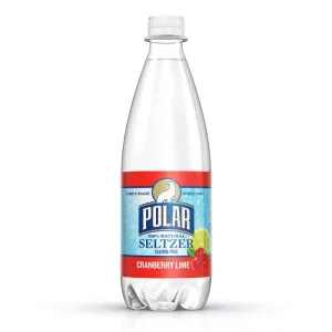 Polar Seltzer Water Cranberry Lime - 20 fl oz Bottle Ingredients | Spoonful