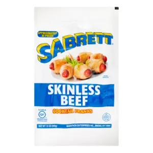Sabrett Skinless Beef Cocktail Franks Ingredients | Spoonful