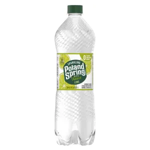 ZESTY LIME FLAVOR SPARKLING NATURAL SPRING WATER, ZESTY LIME ...