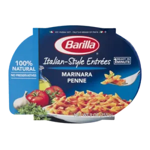 Barilla® Italian-Style Entrées Microwaveable bowls Penne Pasta with ...