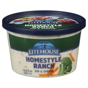 Litehouse™ Homestyle Ranch Dip & Spread 15.5 fl. oz. Tub Ingredients ...