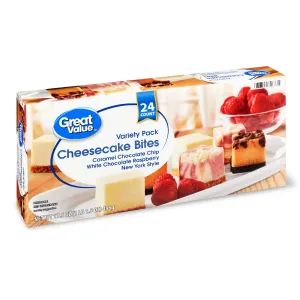 Diet info for Great Value Cheesecake Bites - Spoonful