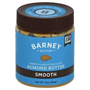 Diet info for Barney & Co. Barney Butter Almond Butter, Smooth, 10 oz ...