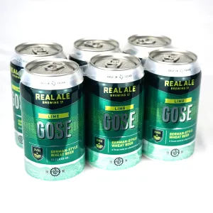 Diet info for Real Ale Gose Seasonal Beer 12 oz Cans - Spoonful