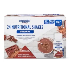 Diet info for Equate Original Meal Replacement Nutritional Shake ...