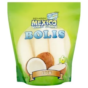 Diet info for COCONUT COCO FLAVORED PREMIUM BOLIS FROZEN MILK BARS ...