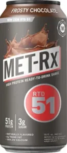 Diet info for MET-Rx(R) RTD 51, Frosty Chocolate, 15 oz. (12 count ...