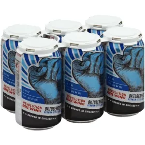 Revolution Brewing Oktoberfest German Style Lager, 6 Pack, 12 Oz Can ...