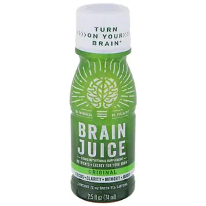 Diet info for Brain Juice Liquid Nutritional Supplement Original -- 2.5 ...