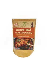Diet info for JOLLOF RICE PILAF SEASONING AUTHENTIC AFRICAN SPICES ...
