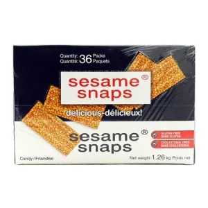 Diet info for Sesame Snaps - Spoonful