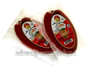 Diet info for Nema Halal Ring Hot Soudjouk (Acili Sucuk) 10oz - Spoonful