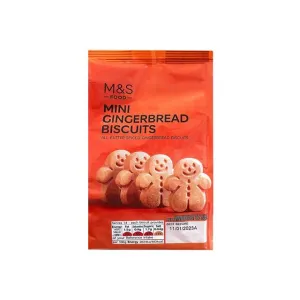 M&S All Butter Mini Gingerbread Biscuits Ingredients | Spoonful