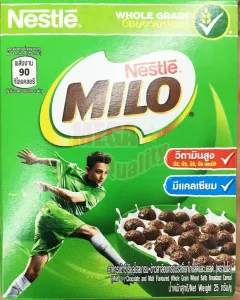 Diet info for Nestle Milo Breakfast Cereal Chocolate Malt Flavoured 25 ...