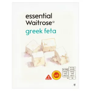Diet info for Essential Waitrose Greek Feta - Spoonful
