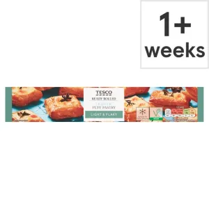 Tesco Ready Rolled Light Puff Pastry 375G Ingredients | Spoonful