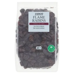 Diet info for Tesco Flame Raisins 500G - Spoonful