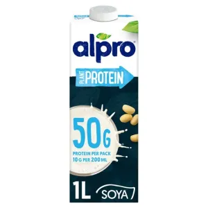 Diet info for Alpro Plant Protein Original Soya Drink 1L - Spoonful