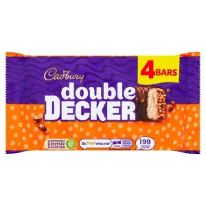Cadbury Double Decker Chocolate Bars 4 Pack Ingredients | Spoonful