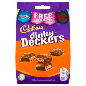 Diet info for Cadbury Dinky Decker 120G - Spoonful