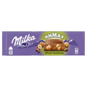Diet info for Milka Max Hazelnut Chocolate Bar - Spoonful
