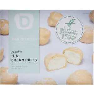 Van Diermen Cream Puffs Mini Vanilla Gluten Free Ingredients | Spoonful