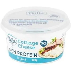 Diet info for Bulla Cottage Cheese Original 200g - Spoonful
