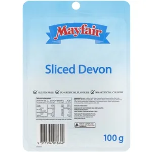 Diet info for Mayfair Devon Slices - Spoonful