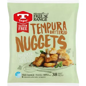 Diet info for Tegel Chicken Nuggets Tempura Gluten Free - Spoonful