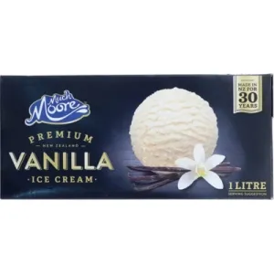 Diet info for Much Moore Ice Cream Premium Vanilla - Spoonful