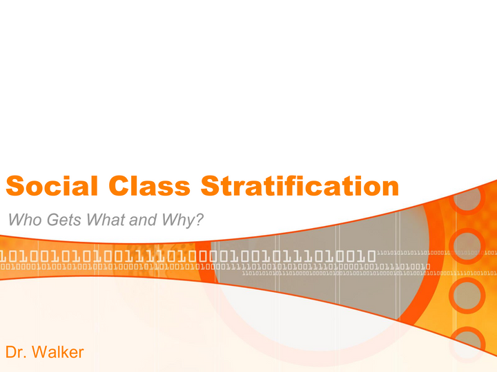 4 Class Stratification Pt 2 - Presentious